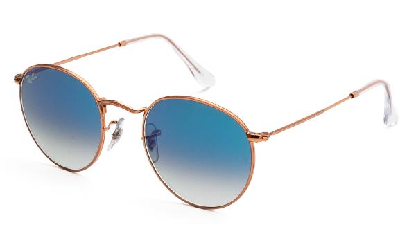 ΓΥΑΛΙΑ ΗΛΙΟΥ RAY BAN ROUND METAL 3447 92023F 5021
